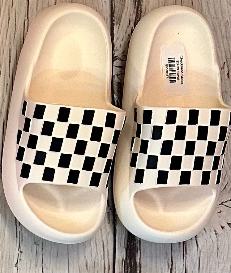 Checkered Slides – Body Rejuvenation