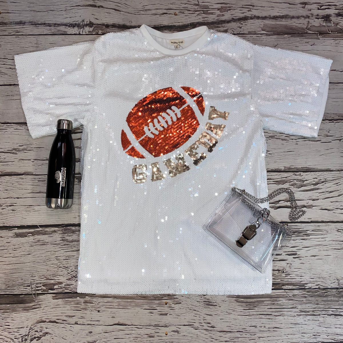 "Game Day" Football Sequin T-Shirt Dress – Body Rejuvenation
