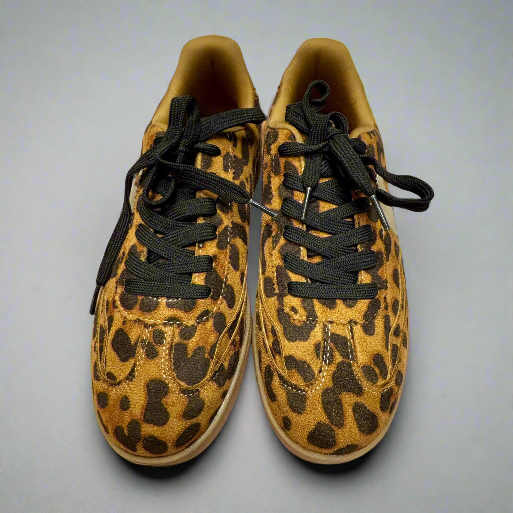 Golden Leopard Low Top Sneaker – Body Rejuvenation