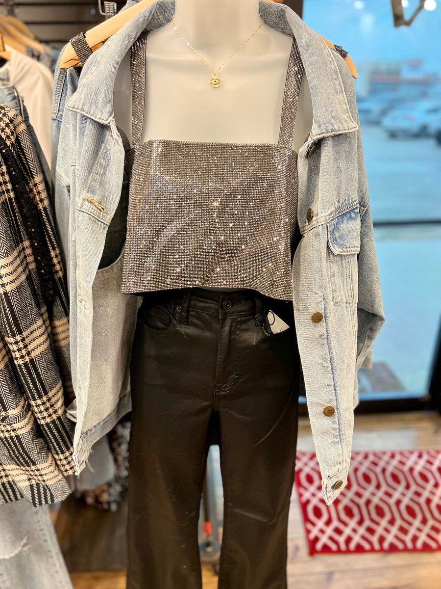 Black Sequin Tank – Body Rejuvenation