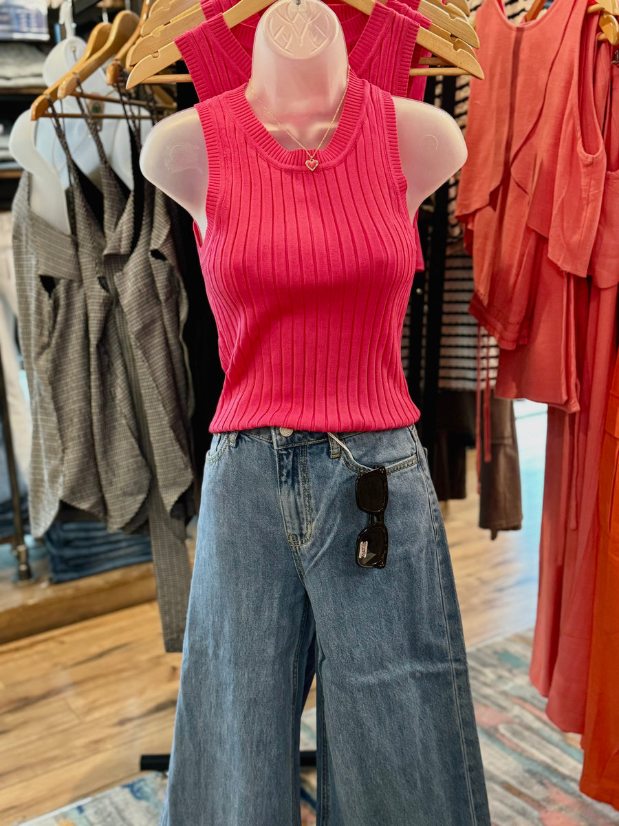 Hot Pink Tank – Body Rejuvenation