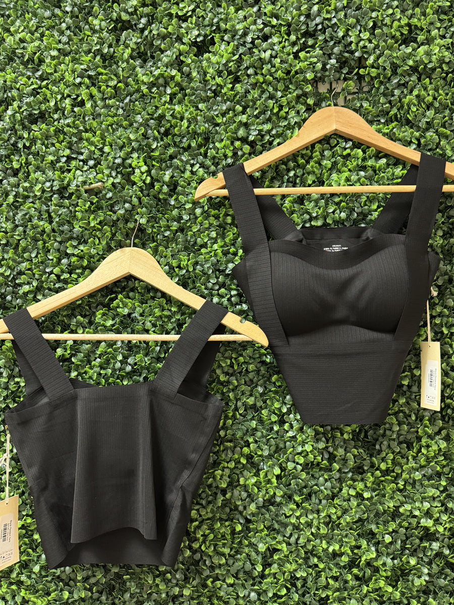 Black Padded Tank – Body Rejuvenation