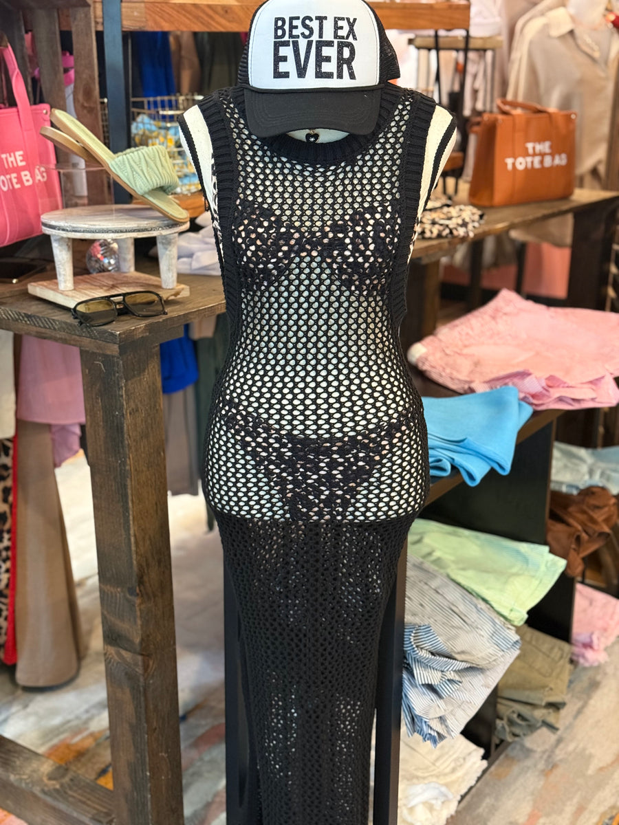 Black Fish Net Dress – Body Rejuvenation